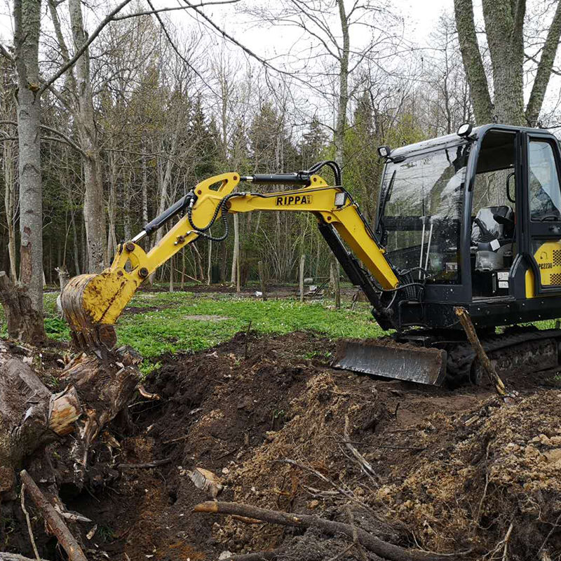 Rippa R350 3.5 T Small Home Excavator Manufacture and Rippa R350 3.5 T ...