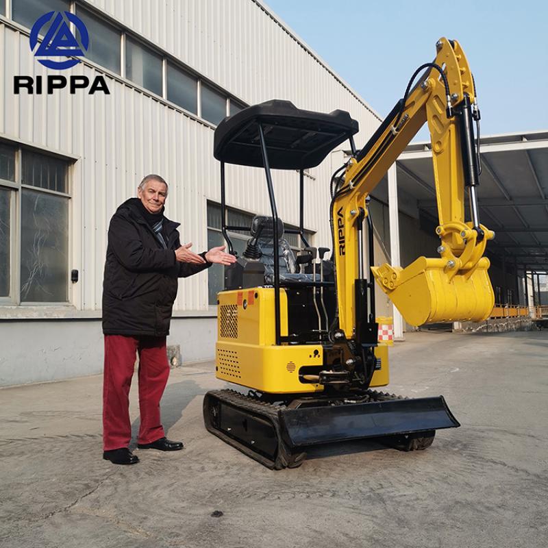 Rippa R350 3.5 T Small Home Excavator Manufacture and Rippa R350 3.5 T ...